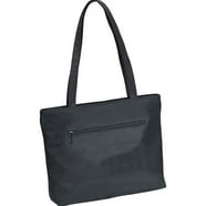 Daily Tote with Shoulder Length Handle and Outside Pocket, Black ...
