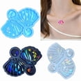 ANXPTIME Flexible Silicone Mold for Holographic Seashells Shaped ...
