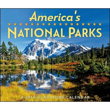 National Parks 2019 7 x 7 Inch Monthly Mini Wall Calendar with Foil ...