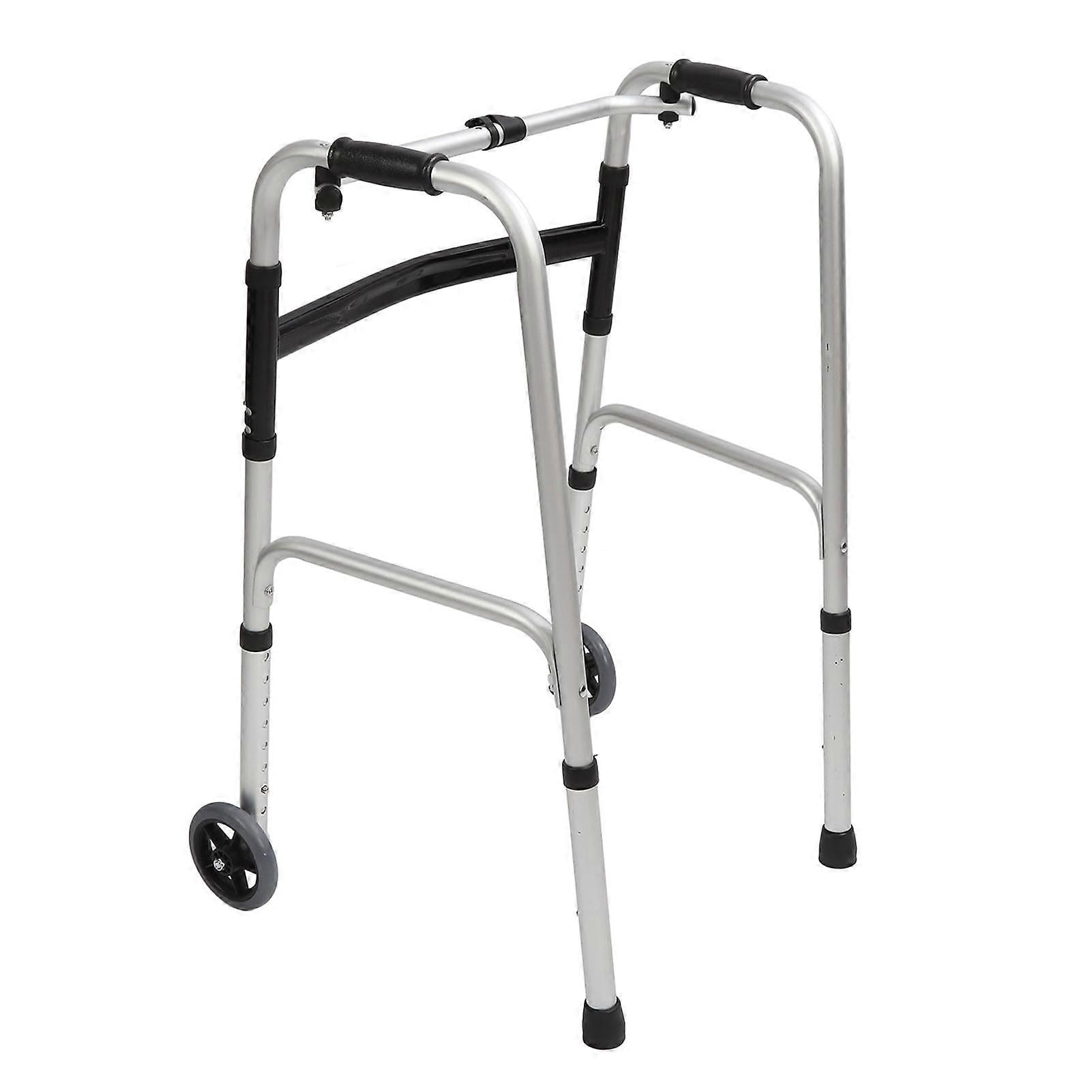 Folding Walker Professional 8 Speeds Height Adjustable Lightweight ...