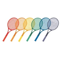Champion Sports 21-Inch Plastic Tennis Racquet Set Assorted Colors ...