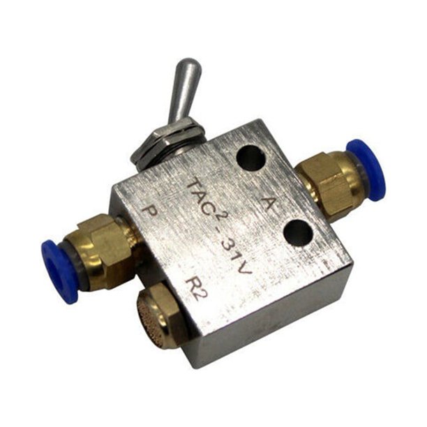 Pneumatic Valve Tac2-31V 2 Position 3 Way Toggles Mechanical Valve With ...