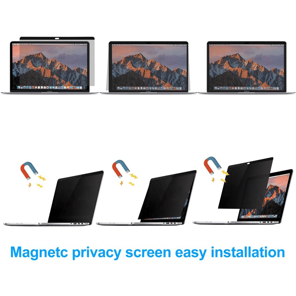 Buy Compatible with MacBook Pro Retina 13/15 Inch, Magnetic Privacy ...