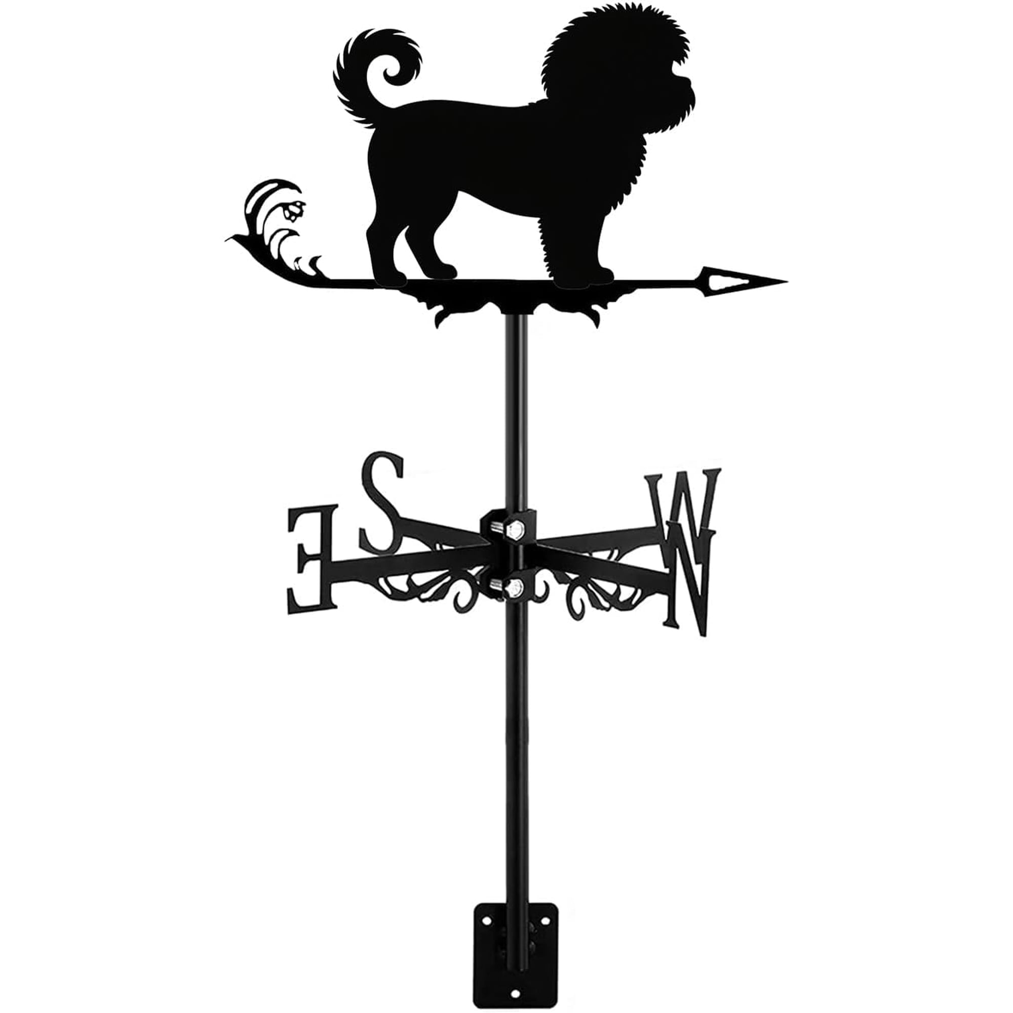 Click here for Znel Weathervane Arrow Metal Dog Animal Weathercoc... prices
