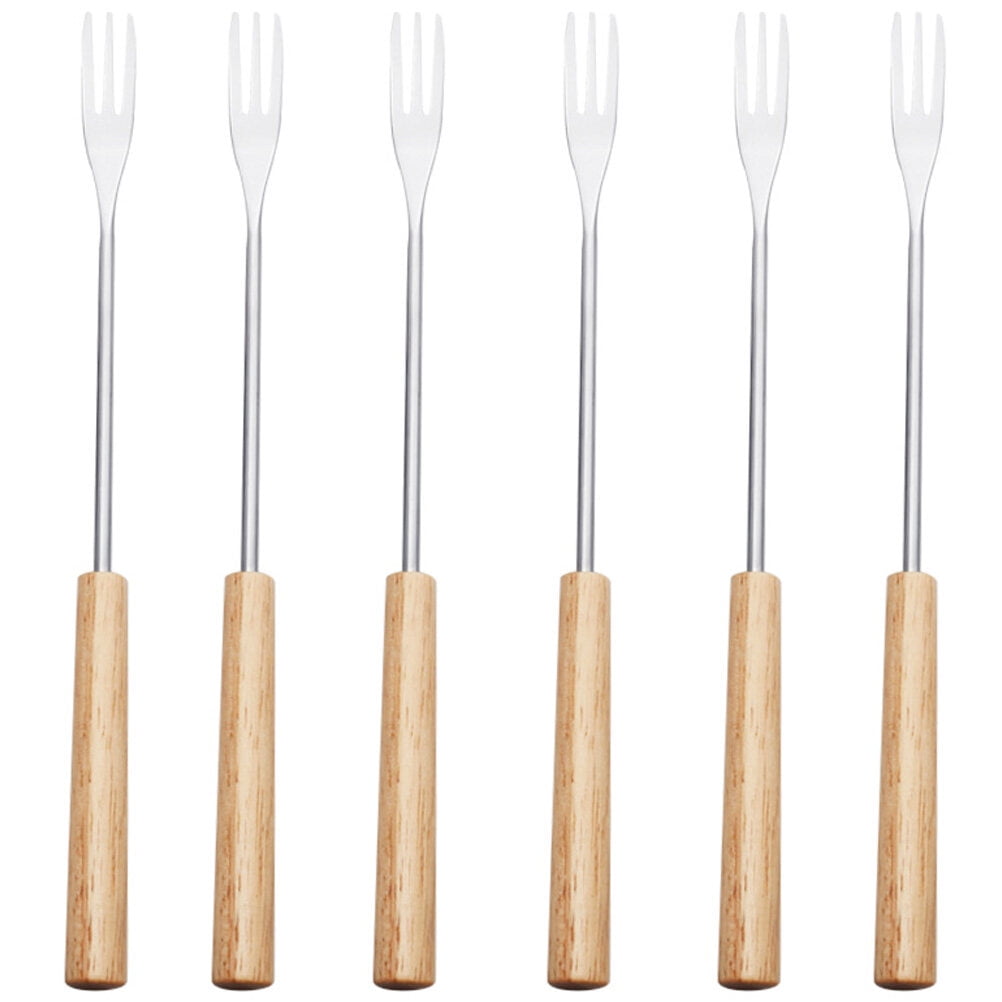 Click here for Oakleem 6pcs Stainless Steel Fondue Forks Cheese F... prices