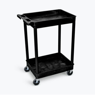 Trinity 3-Tier Utility Cart, Black - Walmart.com