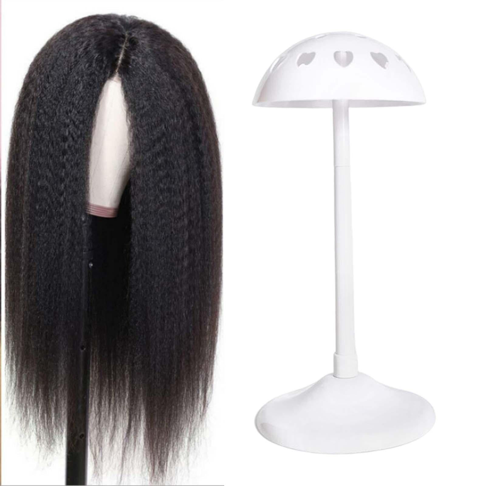 Soporte para cabeza de peluca Perfecl Diseño extraíble para peinado de ...