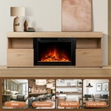 Electactic Free Standing Fireplace, Remote Control, 60'', Electric ...