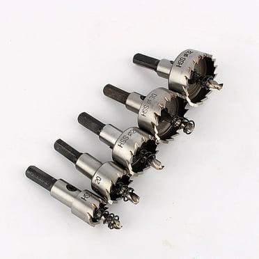 BTOER Metal Cutter Carbide Tip Stainless Steel TCT Drill Bit Holesaw Bits Set 15-55mm - Walmart.com