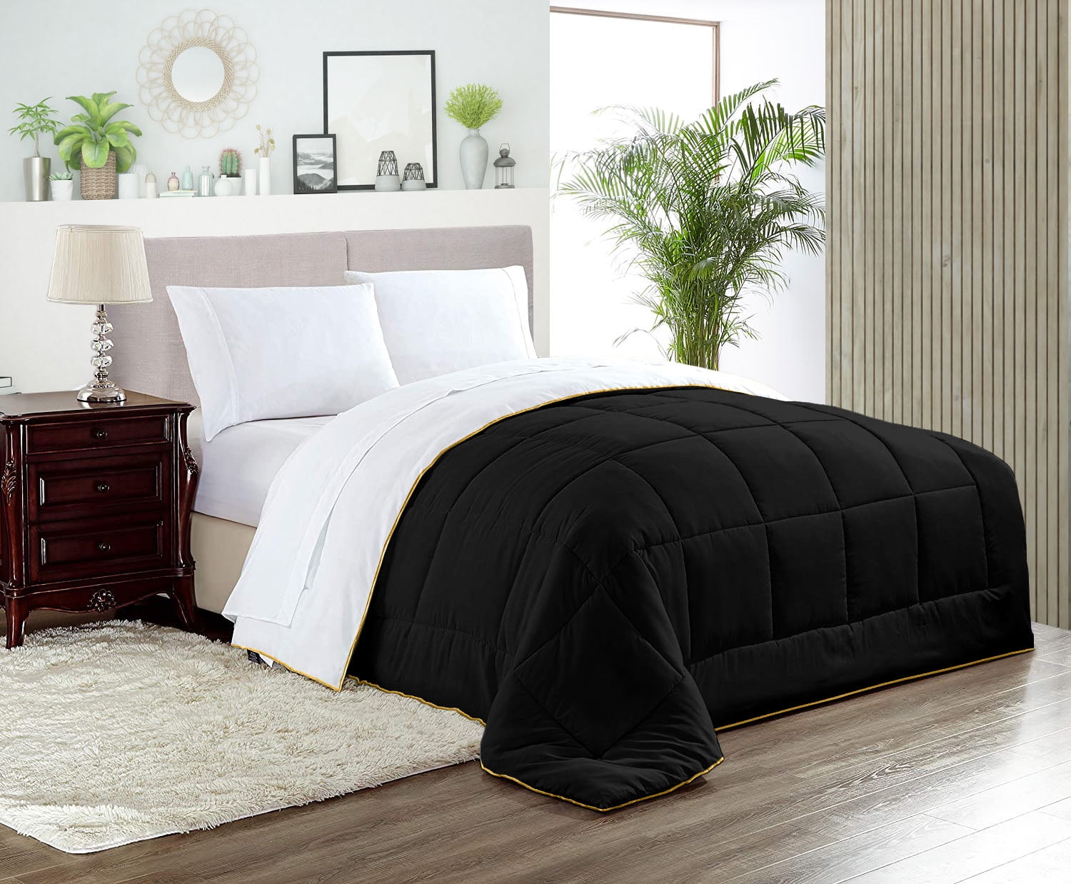 Dee's Collection Oversized King/Palatial King Comforter Reversible ...