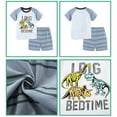 ENFLASH Toddler and Little Boys 2-Piece Pajamas Short Sleeve Tops and Shorts Summer PJ Set Kid ...