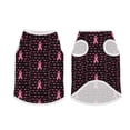 Breast Cancer Ribbon Dragonfly Dog T Shirts Vest for Dogs Fit - Spring ...