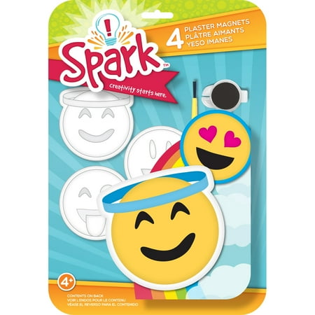 Spark Plaster Magnet Kit-Happy Emoji - Walmart.ca