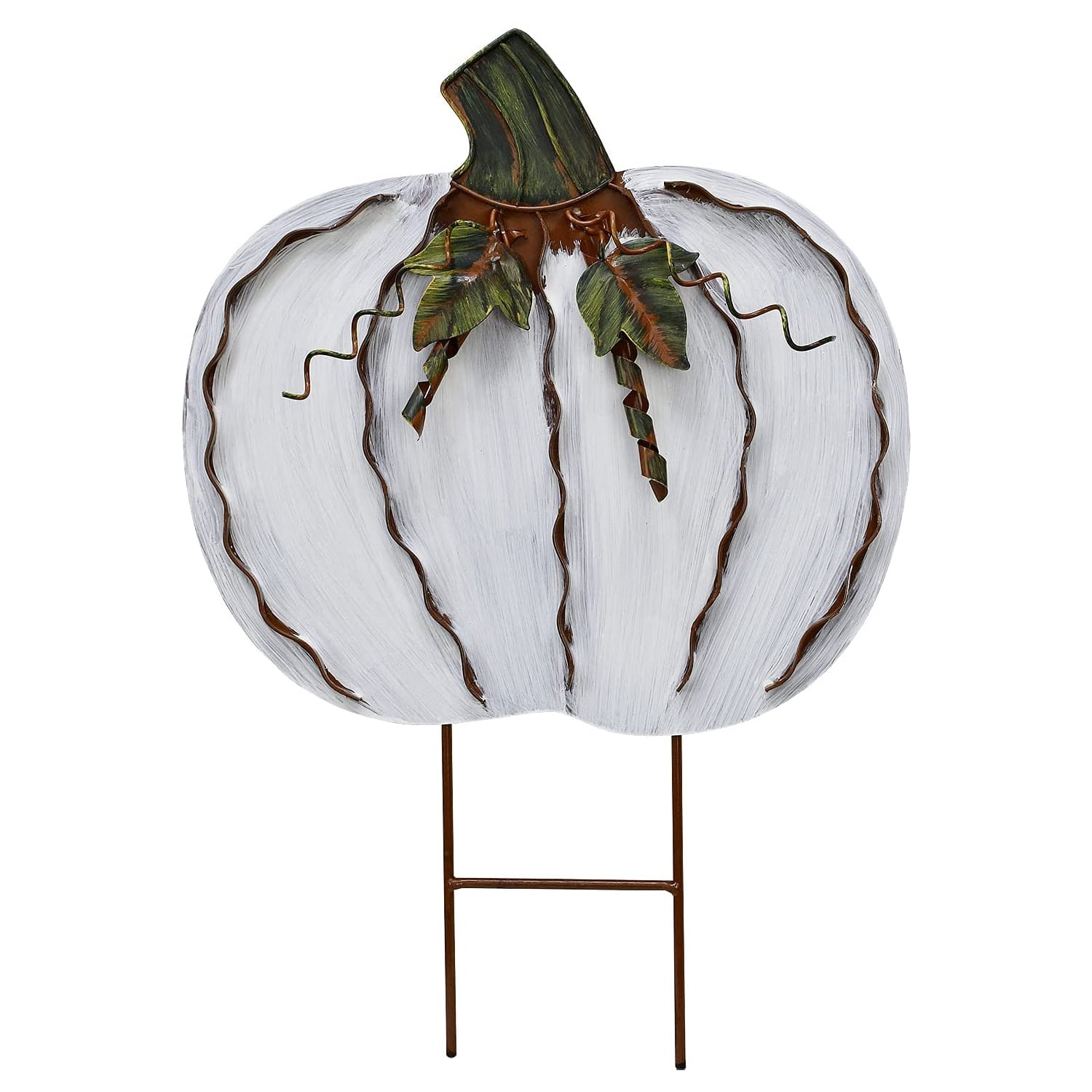 Rustic Pumpkin Decor Yard Stake Signs Yard Decorations Halloween ...