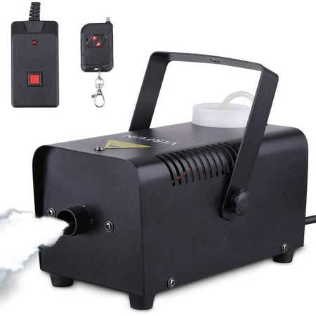 400-Watt Portable Halloween and Party Fog Machine with Wireless Remote ...