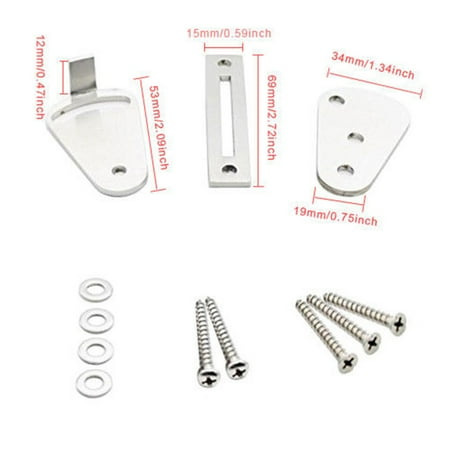 Sliding Door Lock Durable Stainless Steel Smooth Barn Home Appliance ...