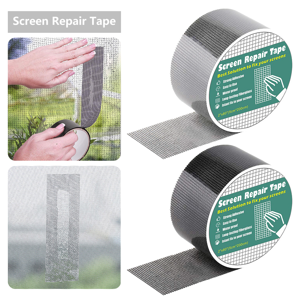Niyofa Screen Tape Fiberglass Cloth Mesh Tape Net Tape Self Adhesie