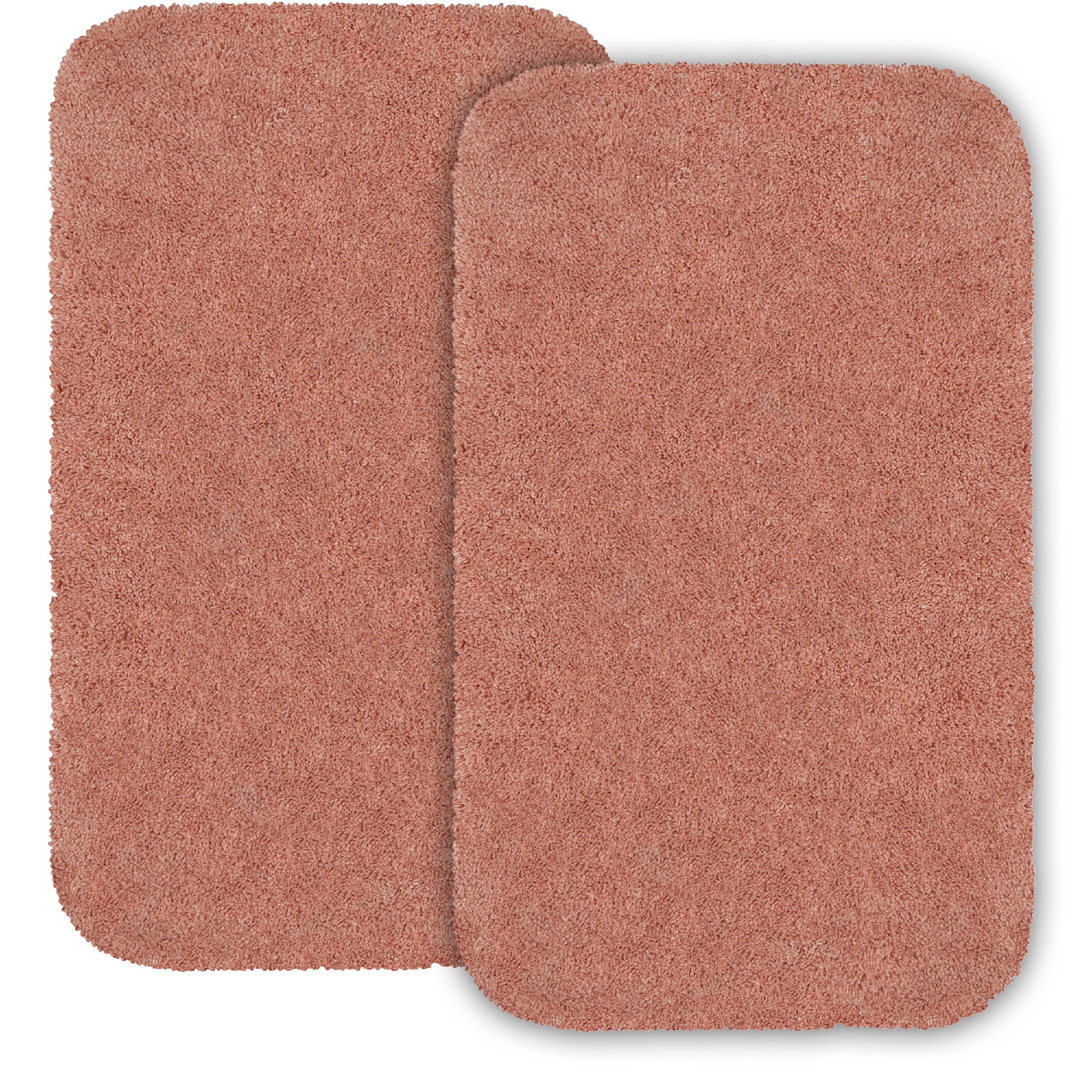 2 pk. Mainstays Performance Nylon Bath Rug Set, 19.5" x 34" & 23" x 39 ...