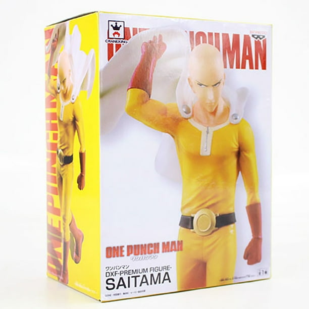One Punch Man Saitama Figma 310 Saitama Sensei DXF Hero PVC figura de acción muñeca ...