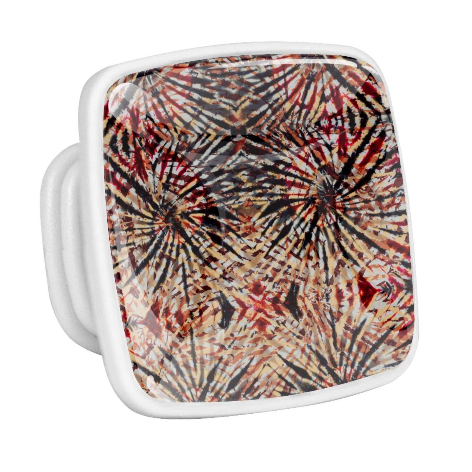 4PCS Square Cabinet Fluorescence Knob Glowing in the Dark Furniture ...