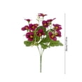 Njoeus Artificial Pansy 5-Stems Bouquet Wholesale for Weddings Gardens ...