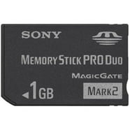 Sony 1GB Memory Stick Pro Duo Mark 2 - Walmart.com