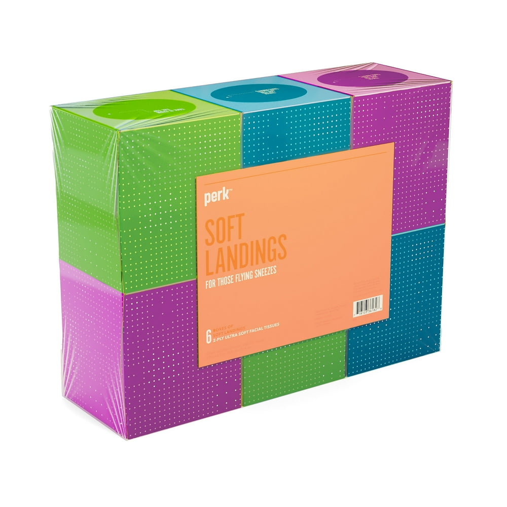 Perk Ultra Soft Standard Tissue 2-Ply 95 Sheets/Box PK57779CC - Walmart ...