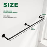 Bamworld Long Hanging Planters for Indoor Plants 73in Plant Hanger ...