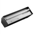 "Aqueon 24"" Black Fluorescent Single Strip Aquarium Light with Versa-Top Compatibility ...