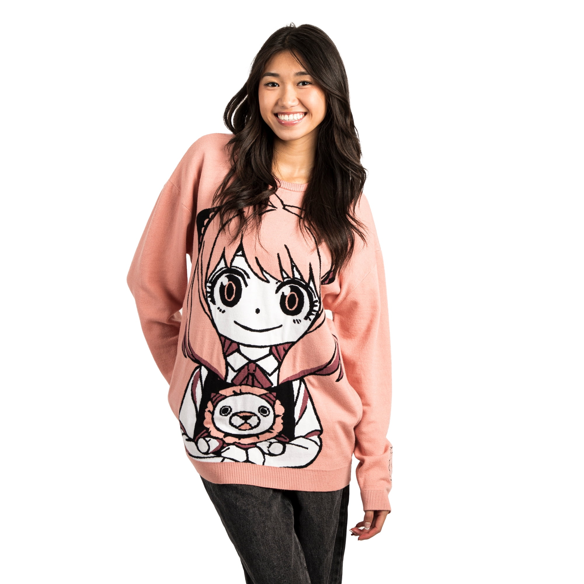 Click here for Bioworld Spy X Family Anya & Chimera Pink Sweater prices