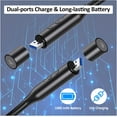 2 Pack Neck Book Lights, 3 Colors & 3 Brightness Levels, Flexible 380 ...