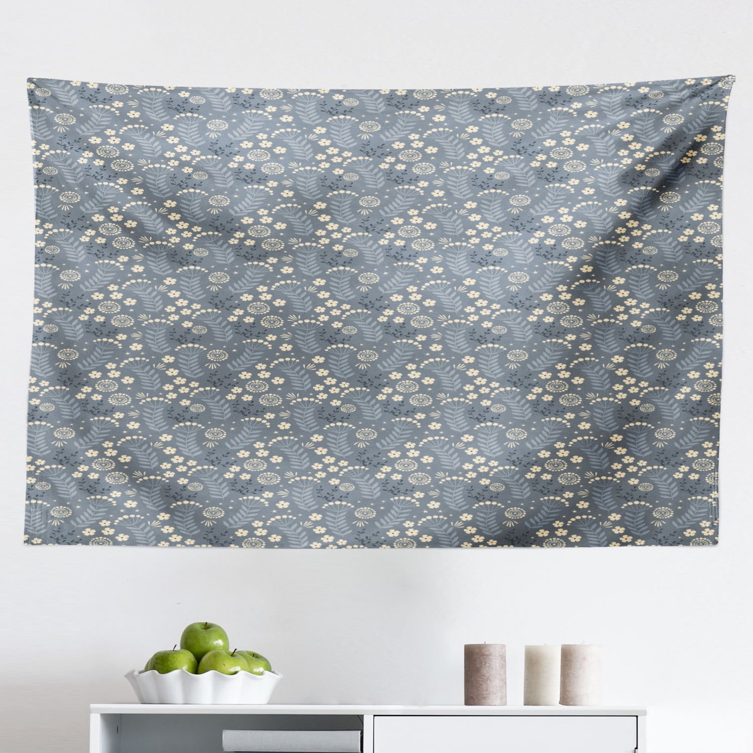 Calligraphy Tapestry, Taco with Hot and Spicy Mexican Traditional Snack ...