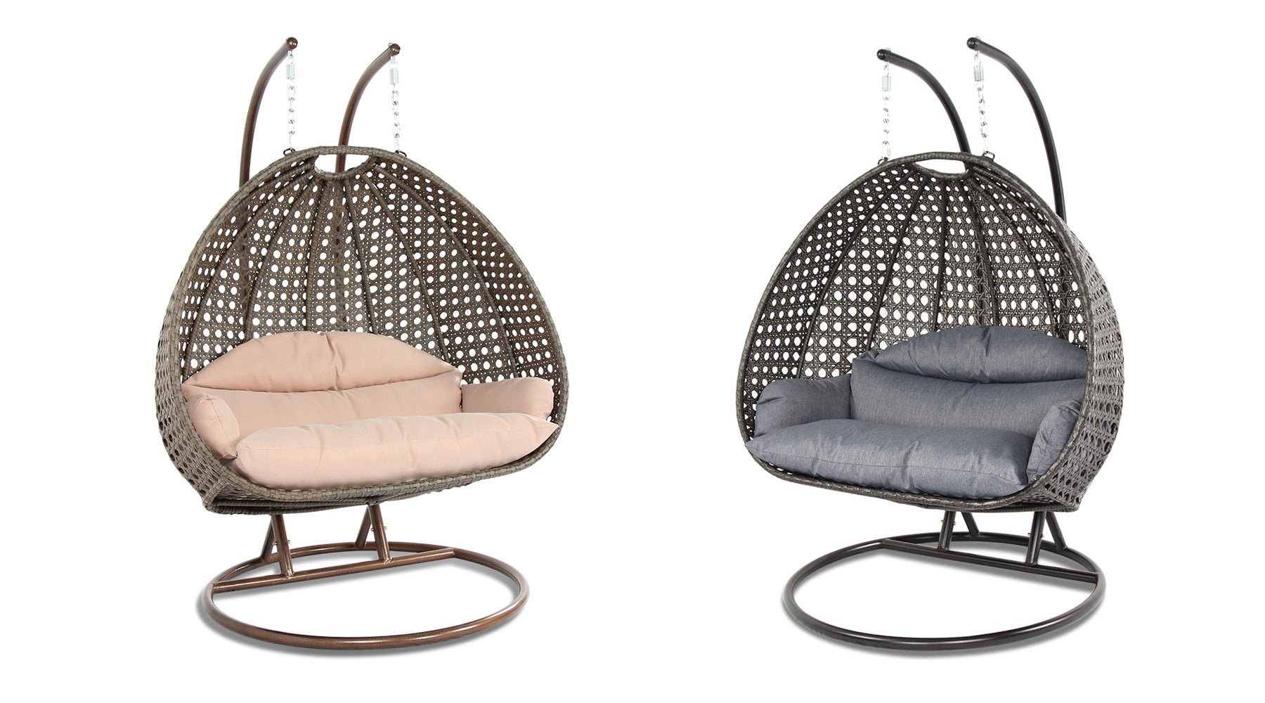 Island Gale® Luxury and Comfort, Indoor and Outdoor Swing Chairs, A Set ...