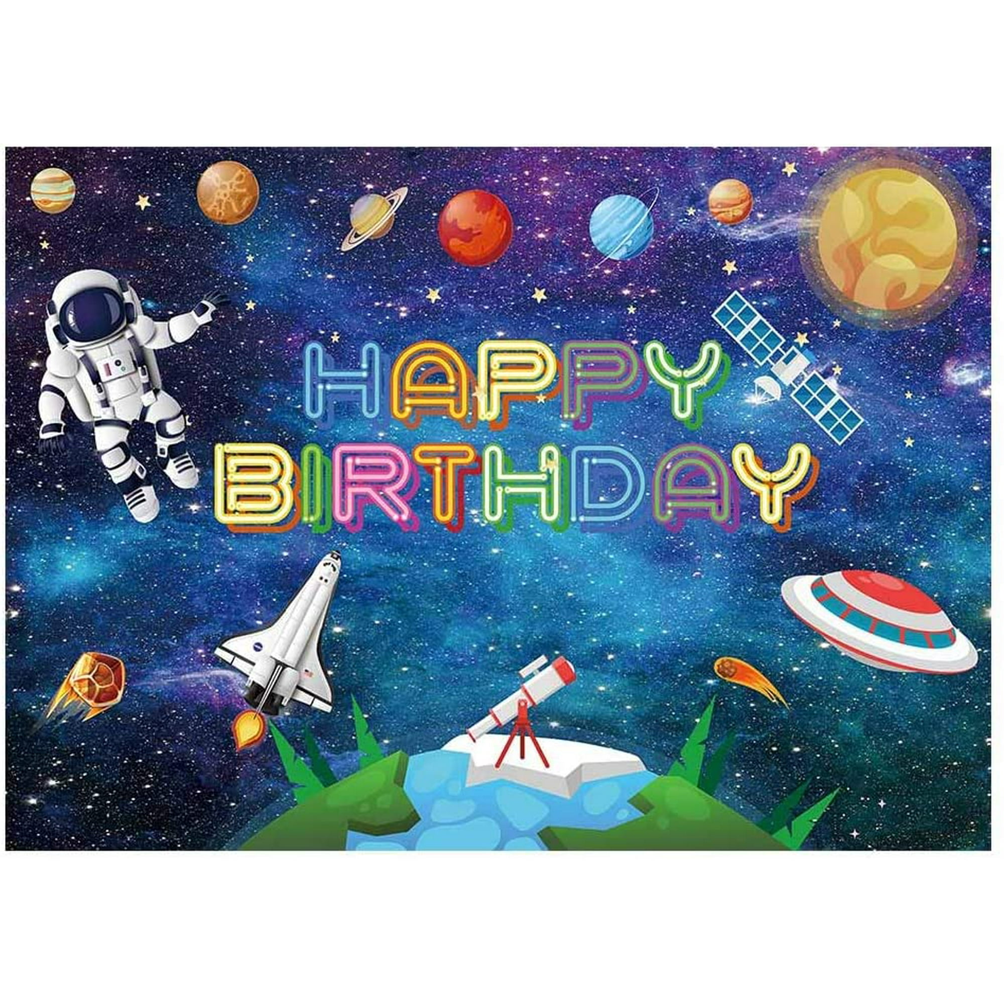 Cartoon Outer Space Planets