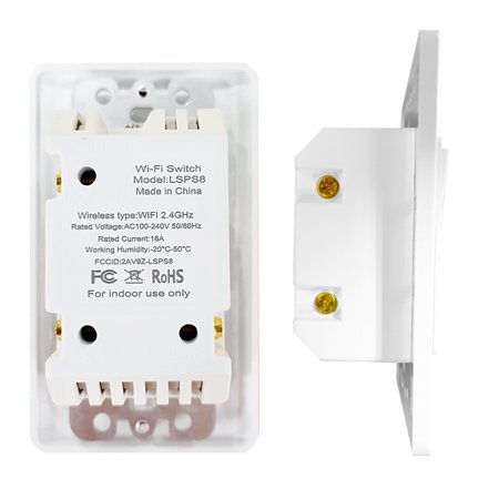 WiFi Connected Smart Switch Devices Link APP Remote Control Supported ...