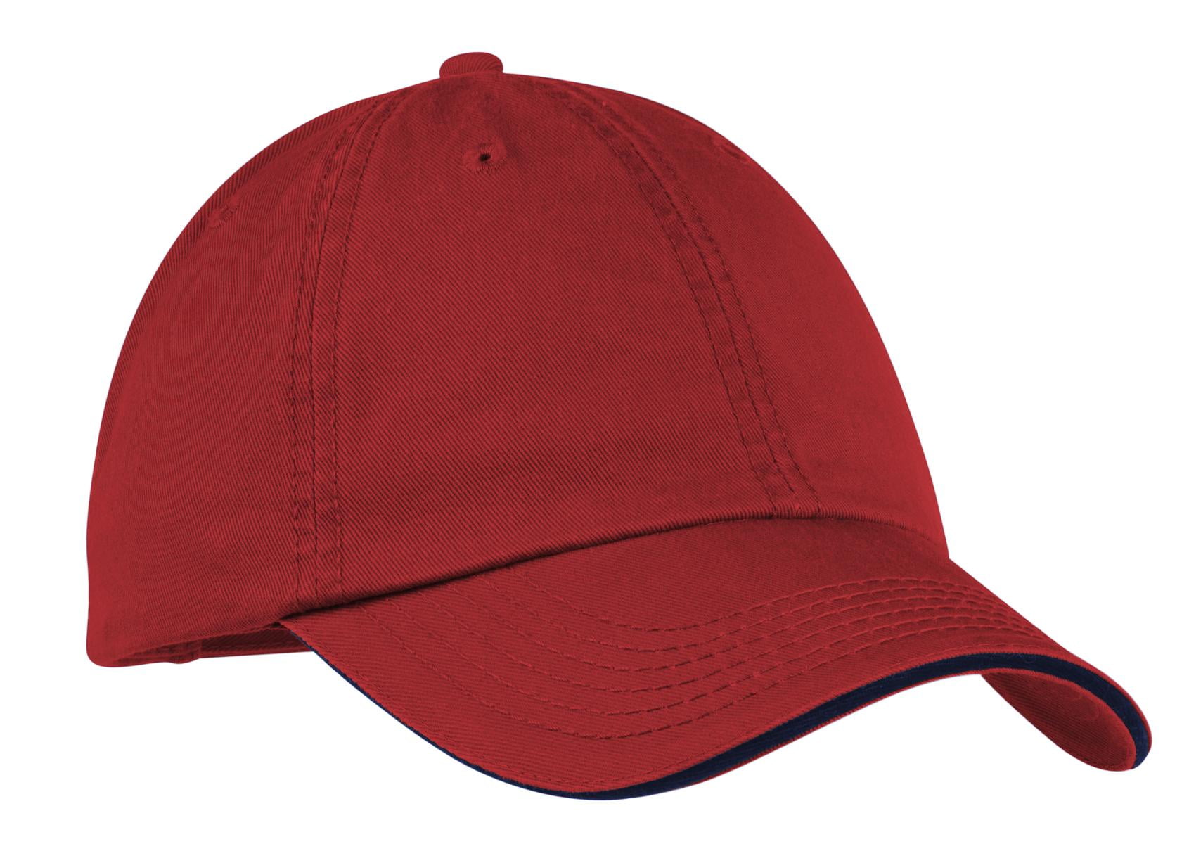 Washed Twill Sandwich Bill Cap - Walmart.com