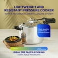 Universal 10.5Qt / 10L Pressure Cooker for 11 Servings, With Multiple ...