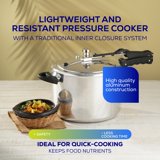 Universal 10.5Qt / 10L Pressure Cooker for 11 Servings, With Multiple ...