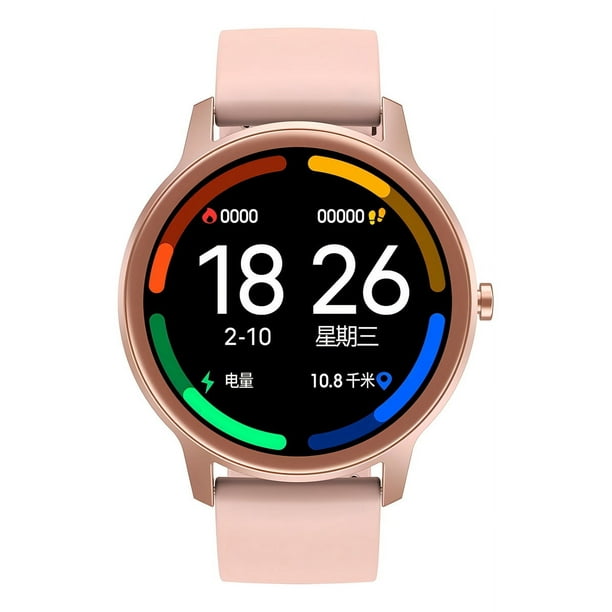 Reloj Inteligente Smartwatch Pro V3 Tech Pad 1.28 PuLG Ip67 Color Rosa ...