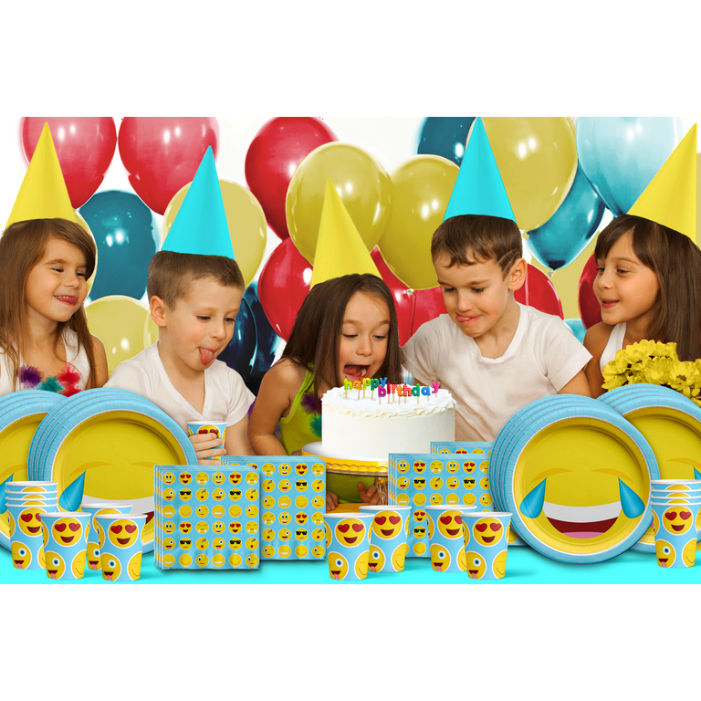 Emoji Bday Party Supplies