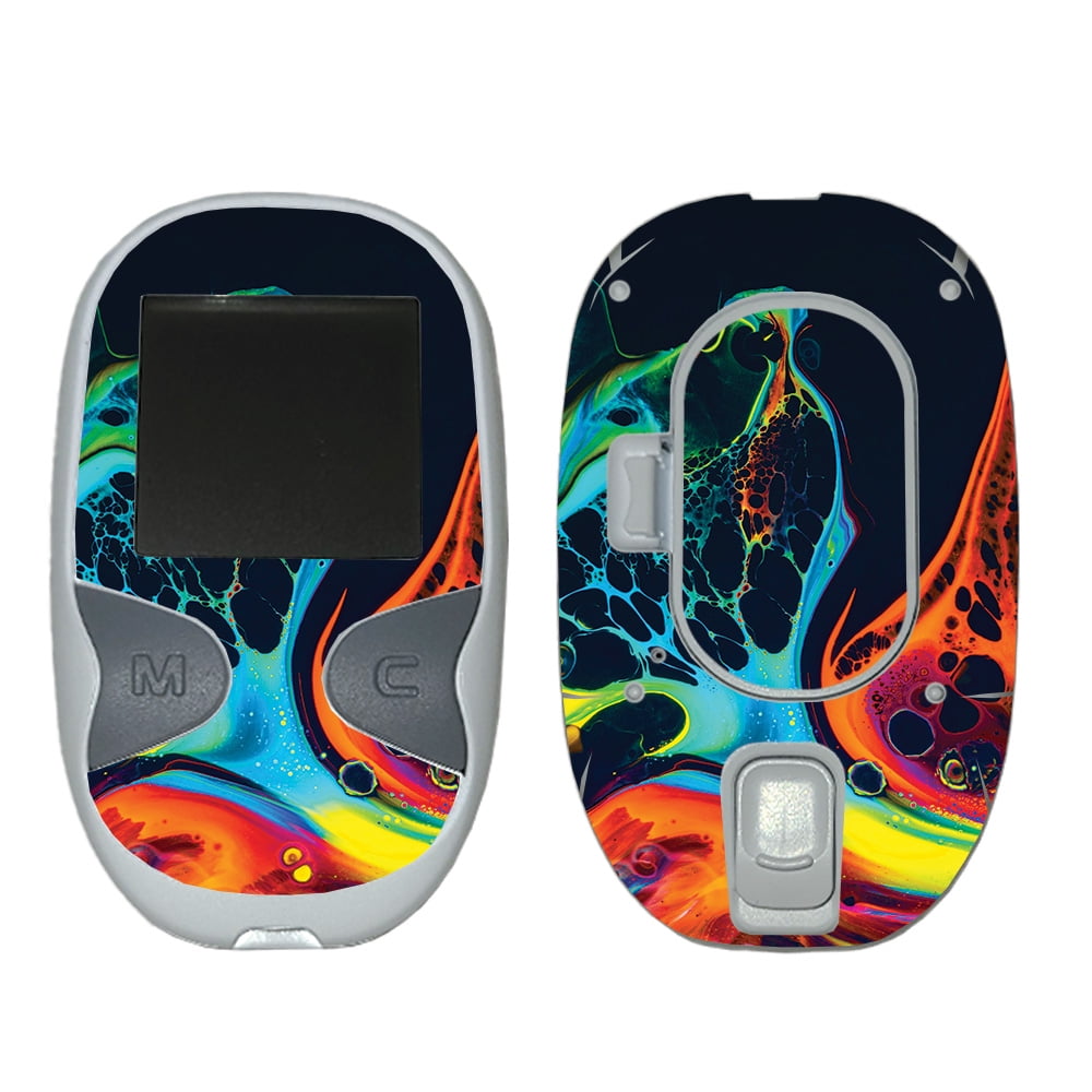 Skin Compatible With Care Touch Glucose Meter Color Splash - Walmart.com