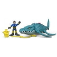 Imaginext Jurassic World Mosasaurus & Diver - Walmart.com