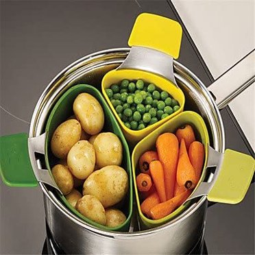 Mainstays Stainless Steel 4 Quart Steamer Pot with Steamer Insert and ...