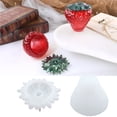 Box Resin Mold with Lid Strawbery Shape Small Jar Epoxy Resin Casting ...