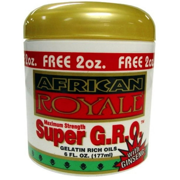 African Royale Super Gro Gelatin Rich Oil, 6 oz - Walmart.com - Walmart.com