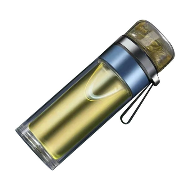 Glass Transparent Tea Bottle Portable Tea Water Bottle Tea and Water ...