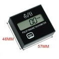 LCD Digital Motor Tachometer Chainsaw Mower Inductive Pulse Engine ...