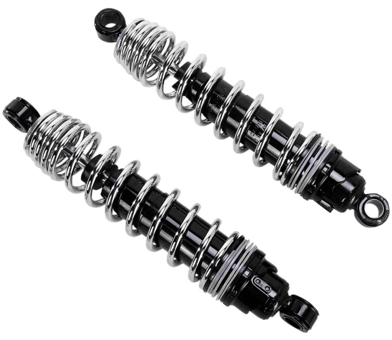 Progressive 412 Cruise Chrome Rear Motorcycle Shocks (412CRZ-4064C ...