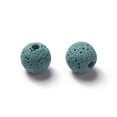 10 pc Unwaxed Natural Lava Rock Beads for Perfume Essential Oil Beads ...