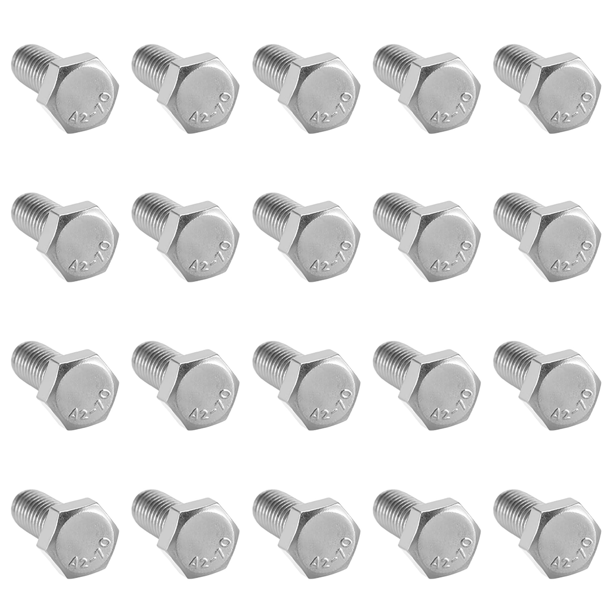 Click here for Unique Bargains M8 Thread 50mm Hex Screws Bolts 30... prices